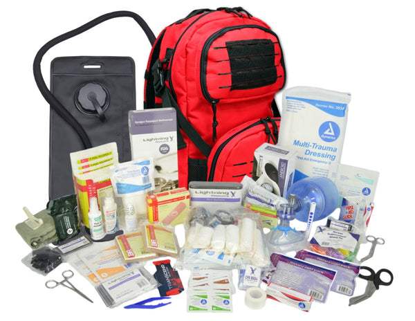Lightning X Modular Tactical Medic Backpack + Hydration with Medic Fil ...