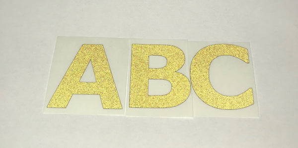 Reflective Letter Stickers - BLACK (Free Shipping!) – FireRescueStore.com